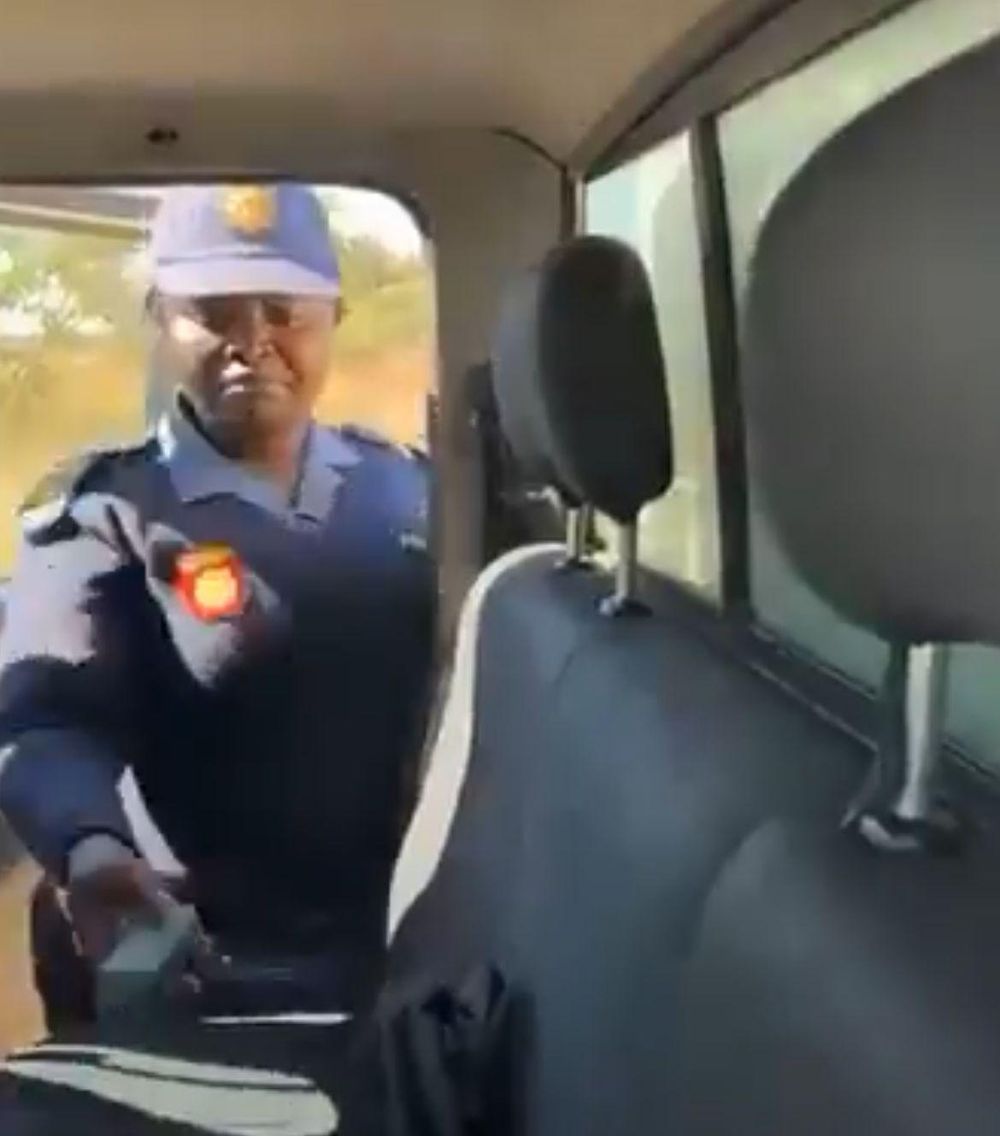 SAPS to investigate officer caught on viral video returning money ...